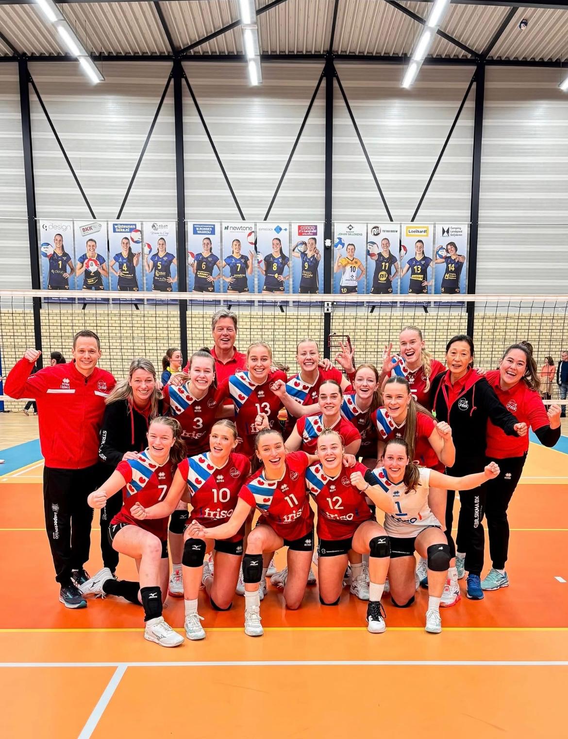 Solide Friso Sneek boekt tweede overwinning in successie - VC Sneek